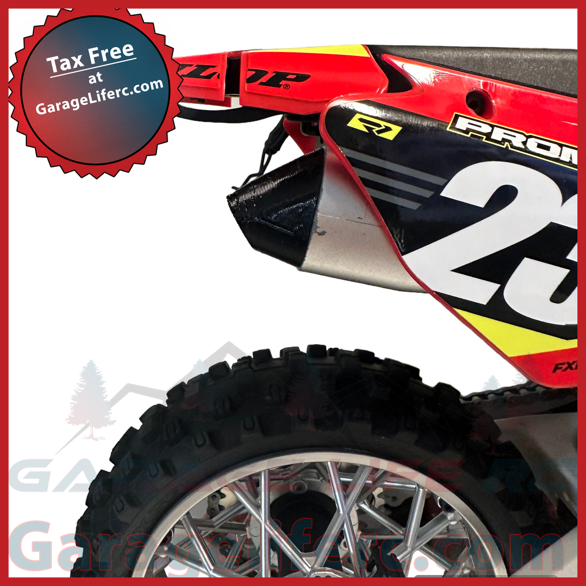 Losi Promoto-MX Exhaust