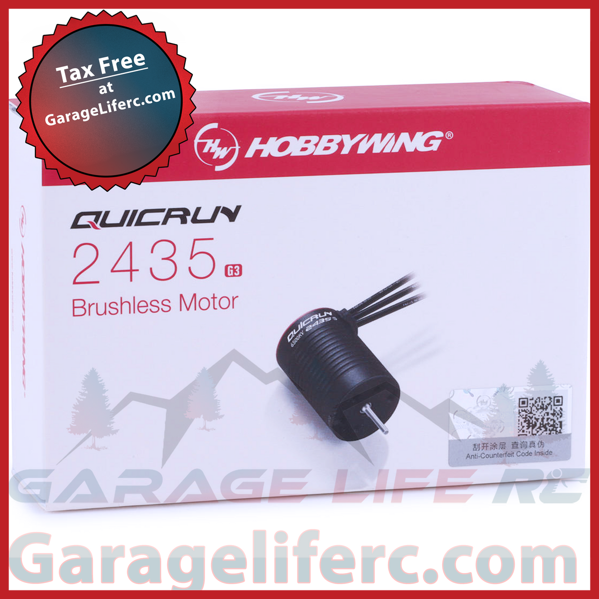 Hobbywing Quickrun 2435 G3 4500KV Motor