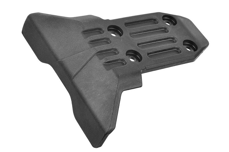 Bumper with Integrated Skid Plate, Rear, Composite